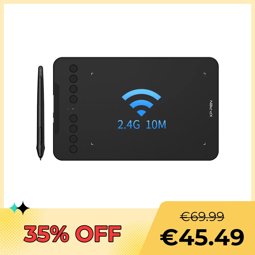 Deco mini 7 wireless graphics tablet | XP-Pen Europe Official Store