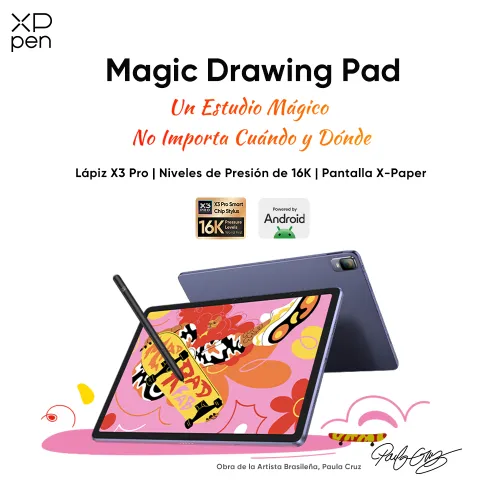 XPPen Magic Drawing Pad | Tablets Android OS Para Diseño | Tienda Oficial XPPen Latinoamérica