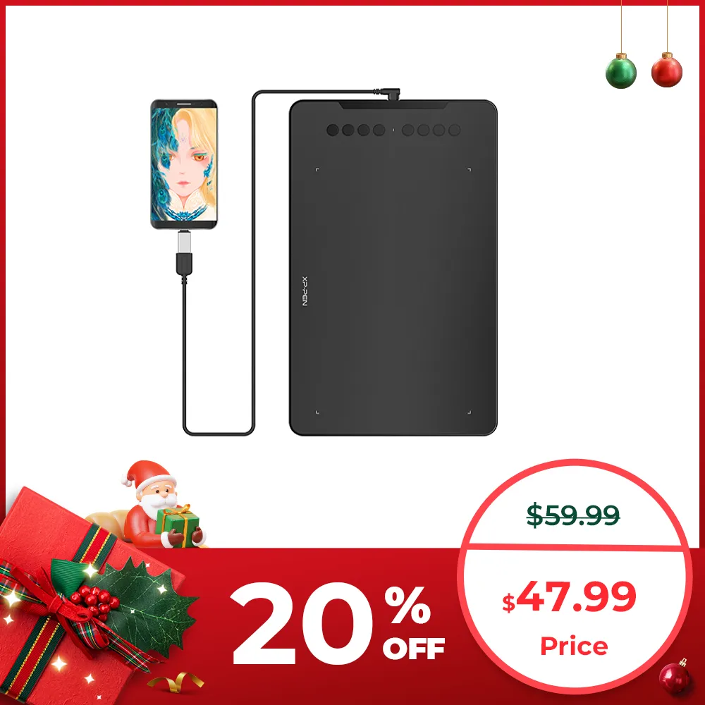 Deco 01 V2 Drawing Pen Tablet | XPPen US Official Store