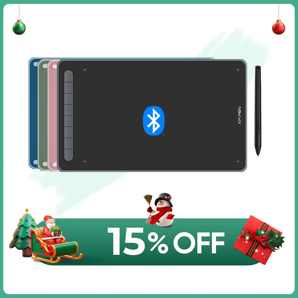 Deco LW Bluetooth Wireless graphic drawing tablet | XP-Pen Europe ...