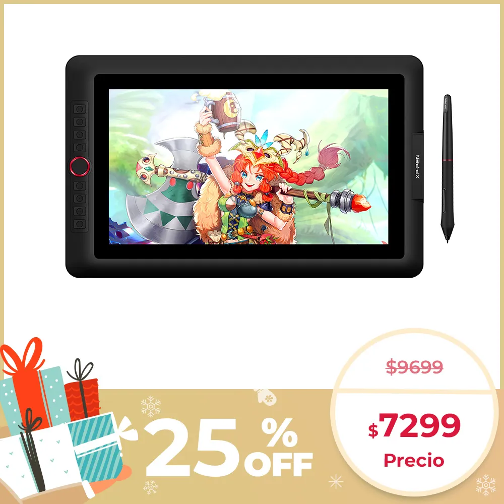 XPPen Artist 15.6 Pro Pen Tablet de dibujo con pantalla | XPPen Tienda Oficial México