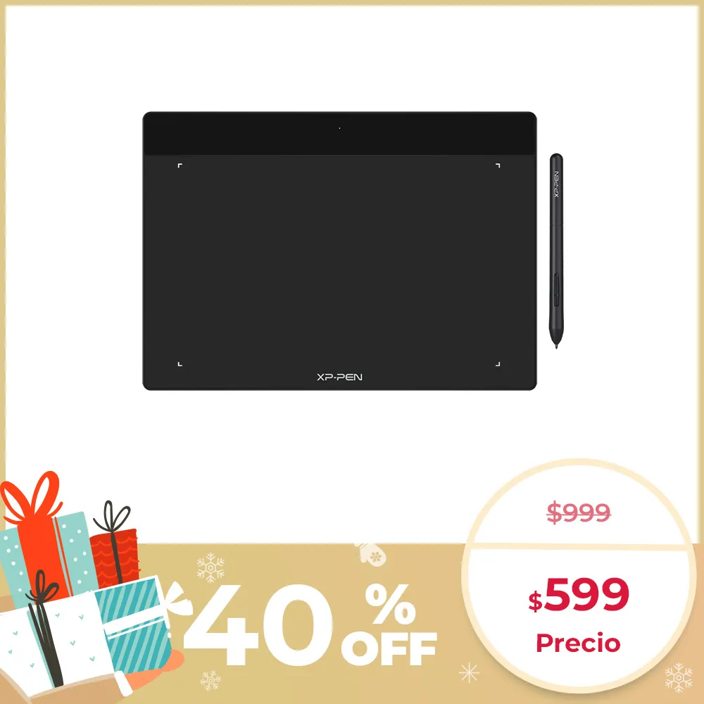 Tableta Digitalizadora XPPen Deco Fun L Graphics Drawing and Study Pad ...