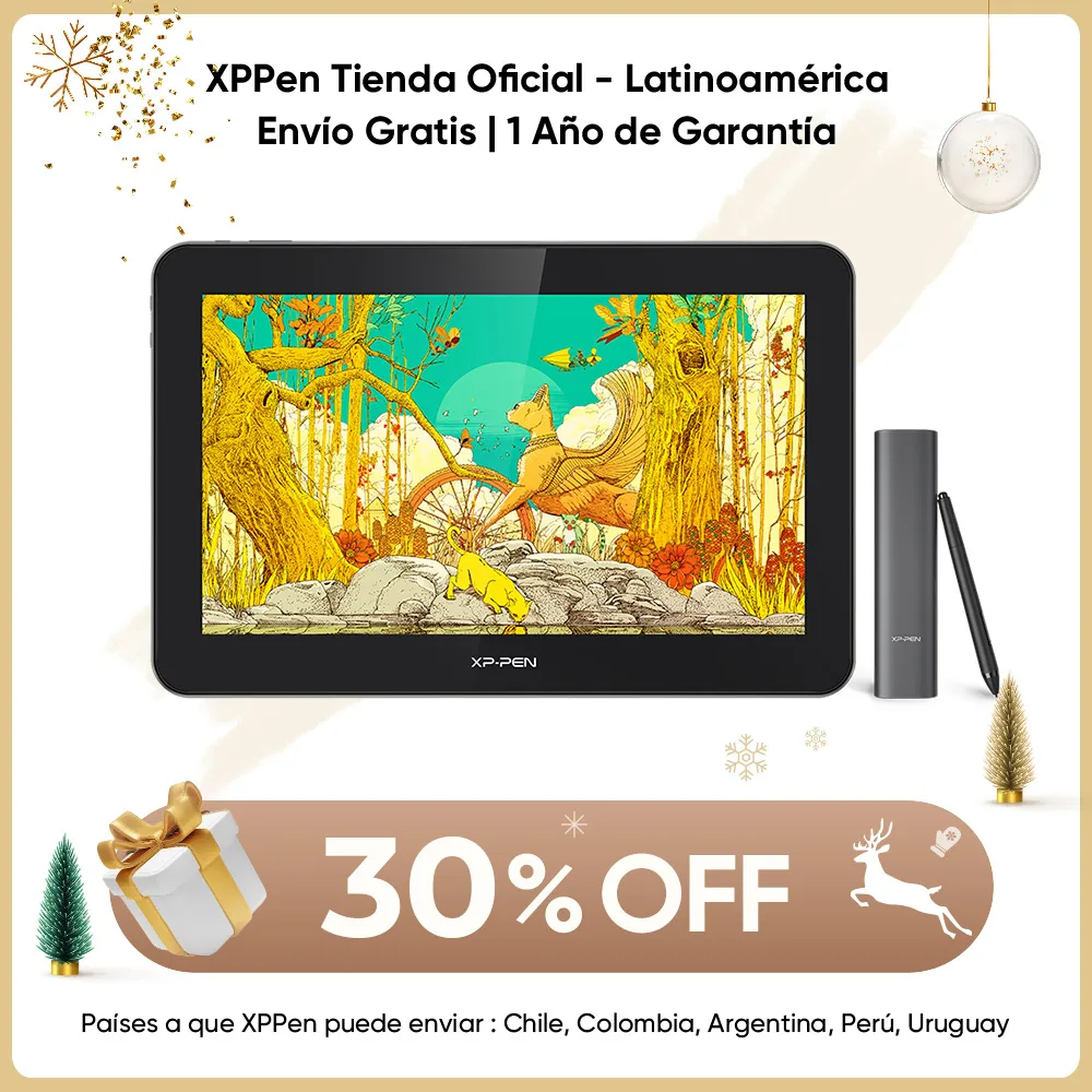 XPPen Artist Pro 16TP con resolución 4K (3840 x 2160) y pantalla ...