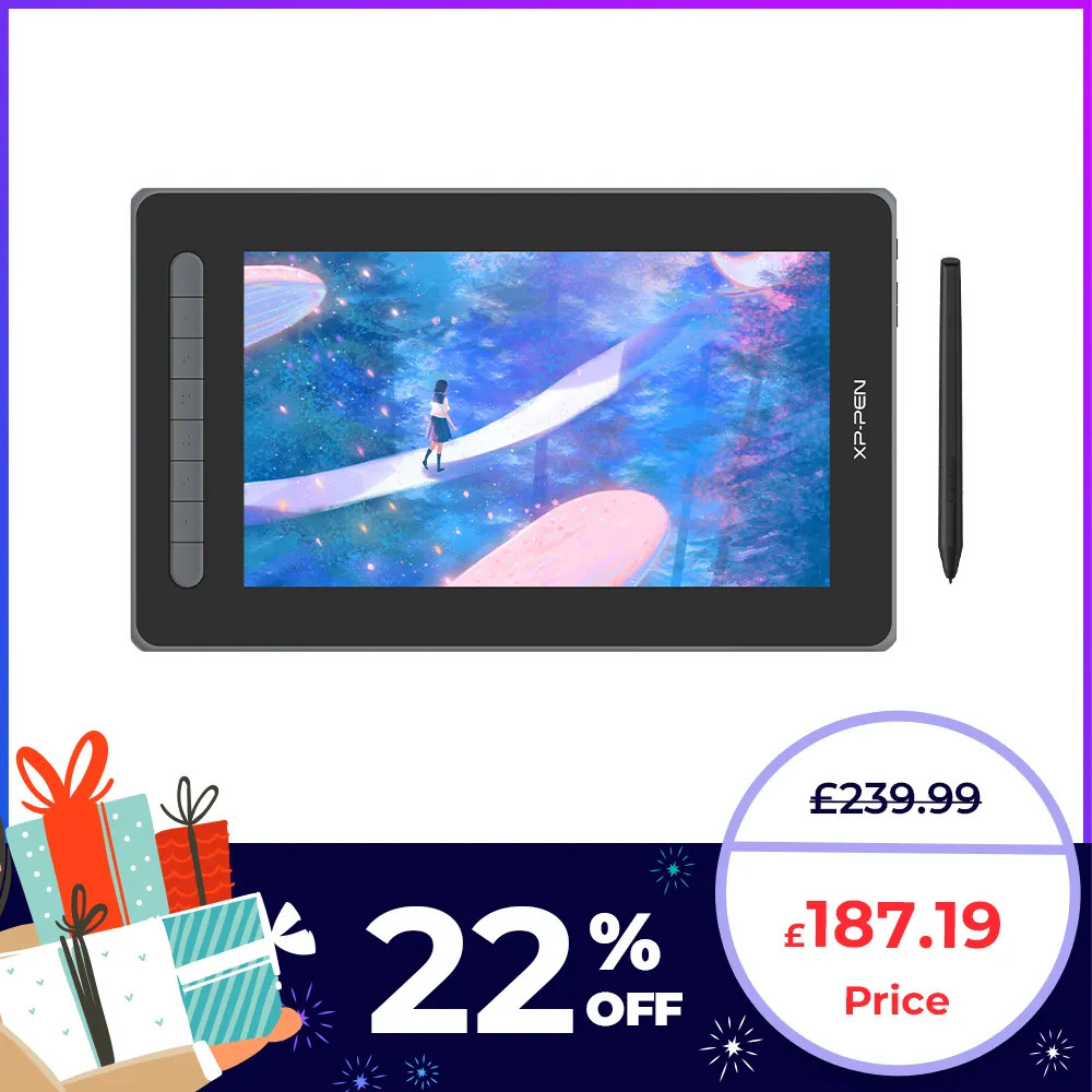 Artist 12 (2nd Gen) digital display drawing tablet | XP-Pen UK official ...
