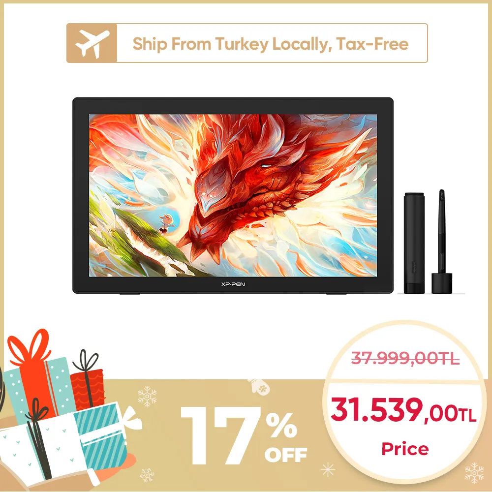 Artist 24 affordable large display drawing tablet | XP-Pen official Store