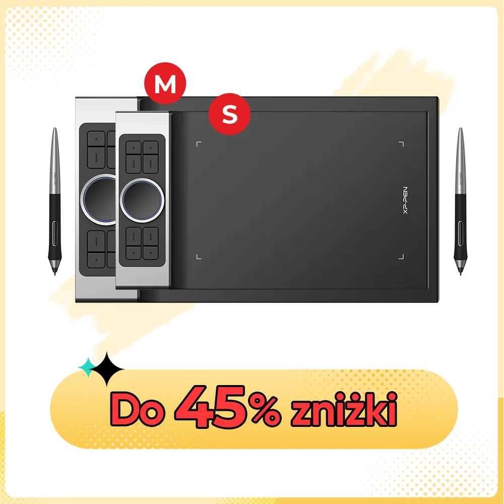 Deco Pro S & M tablet graficzny profesjonalny | Oficjalny sklep XPPen ...