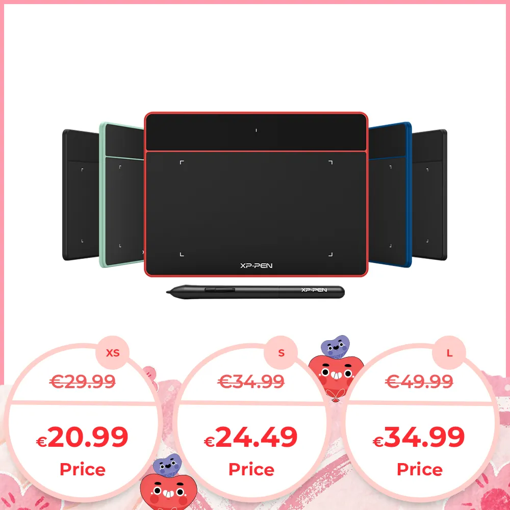 Deco Fun XS / S /L best and cheapest drawing tablet | XP-Pen IE ...