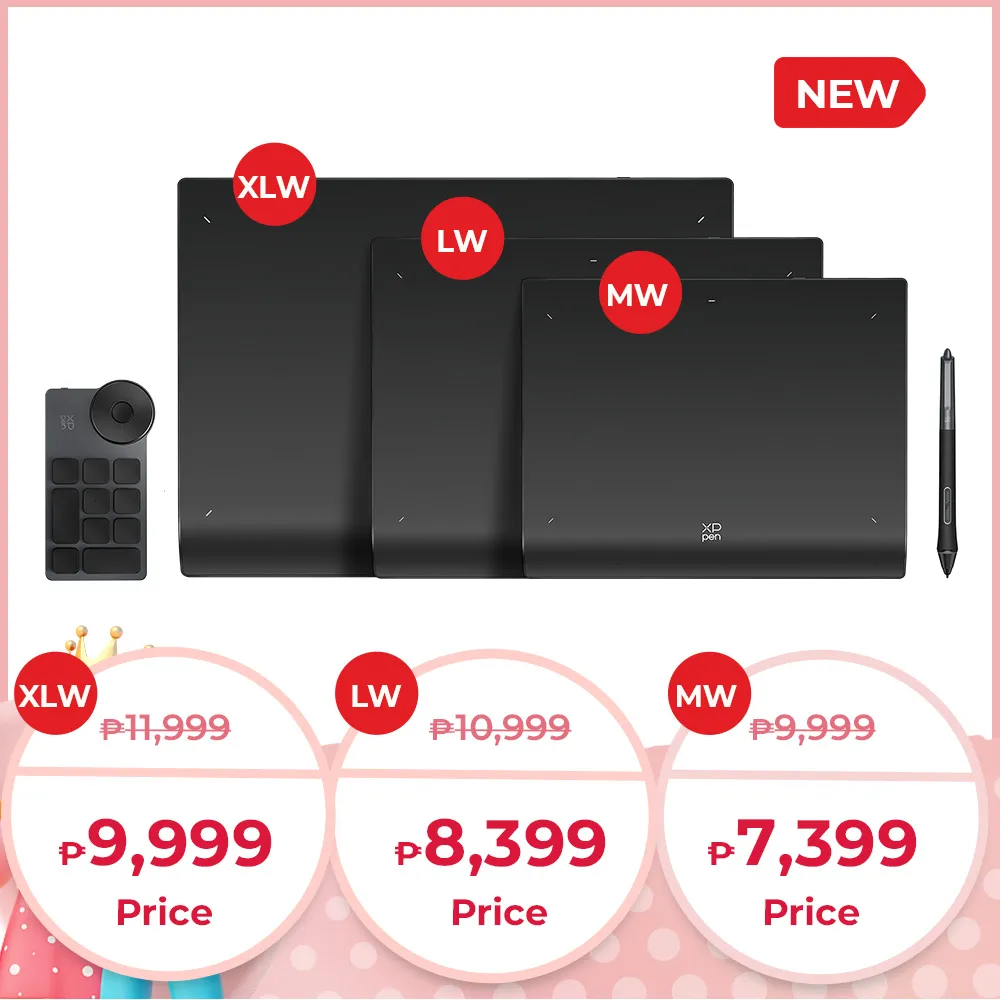 Deco Pro MW / LW / XLW Gen2 -16K | XP-Pen Philippines Official Store