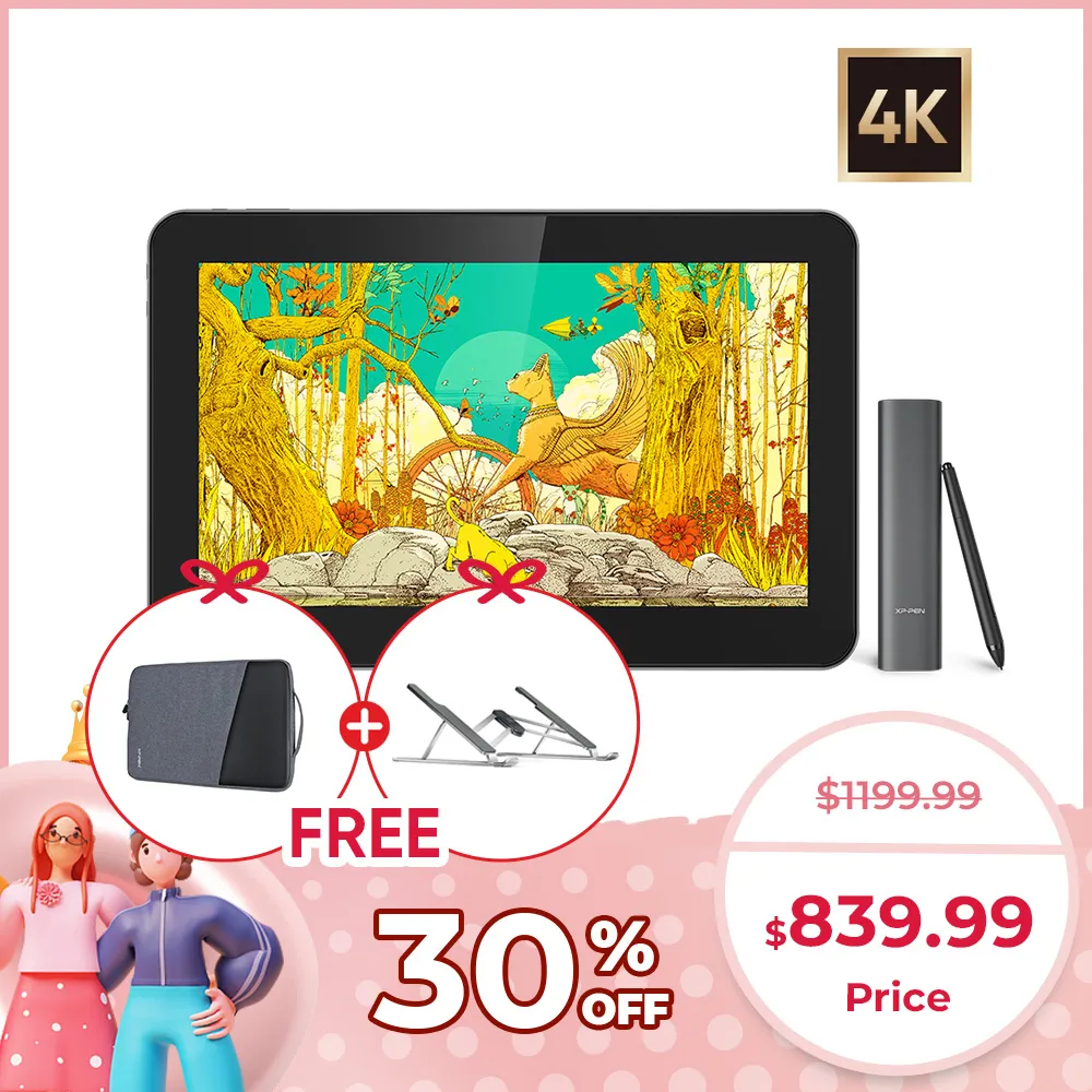 Artist Pro 16TP professional drawing tablet with screen | XP-Pen ...
