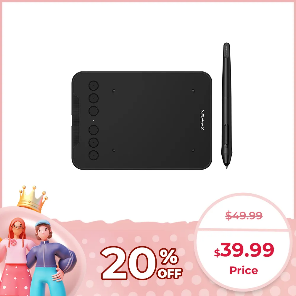 Deco mini 4 small digital drawing tablet | XP-Pen Australia official Store