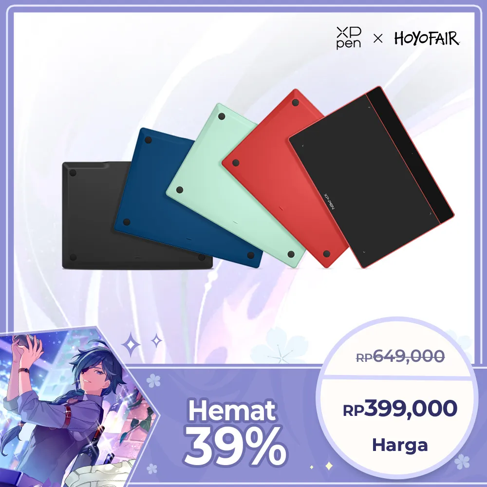 Deco Fun S tablet menggambar terjangkau | XPPen Indonesia official Store
