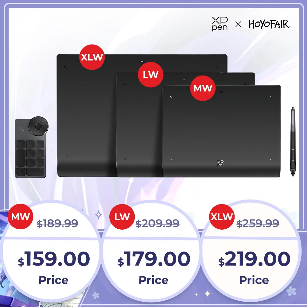 Deco Pro MW / LW / XLW -16K | XP-Pen Singapore official store