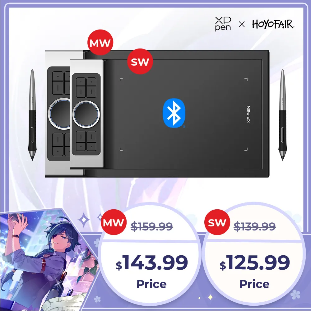 Deco Pro SW/MW Bluetooth wireless | XP-Pen Official Store