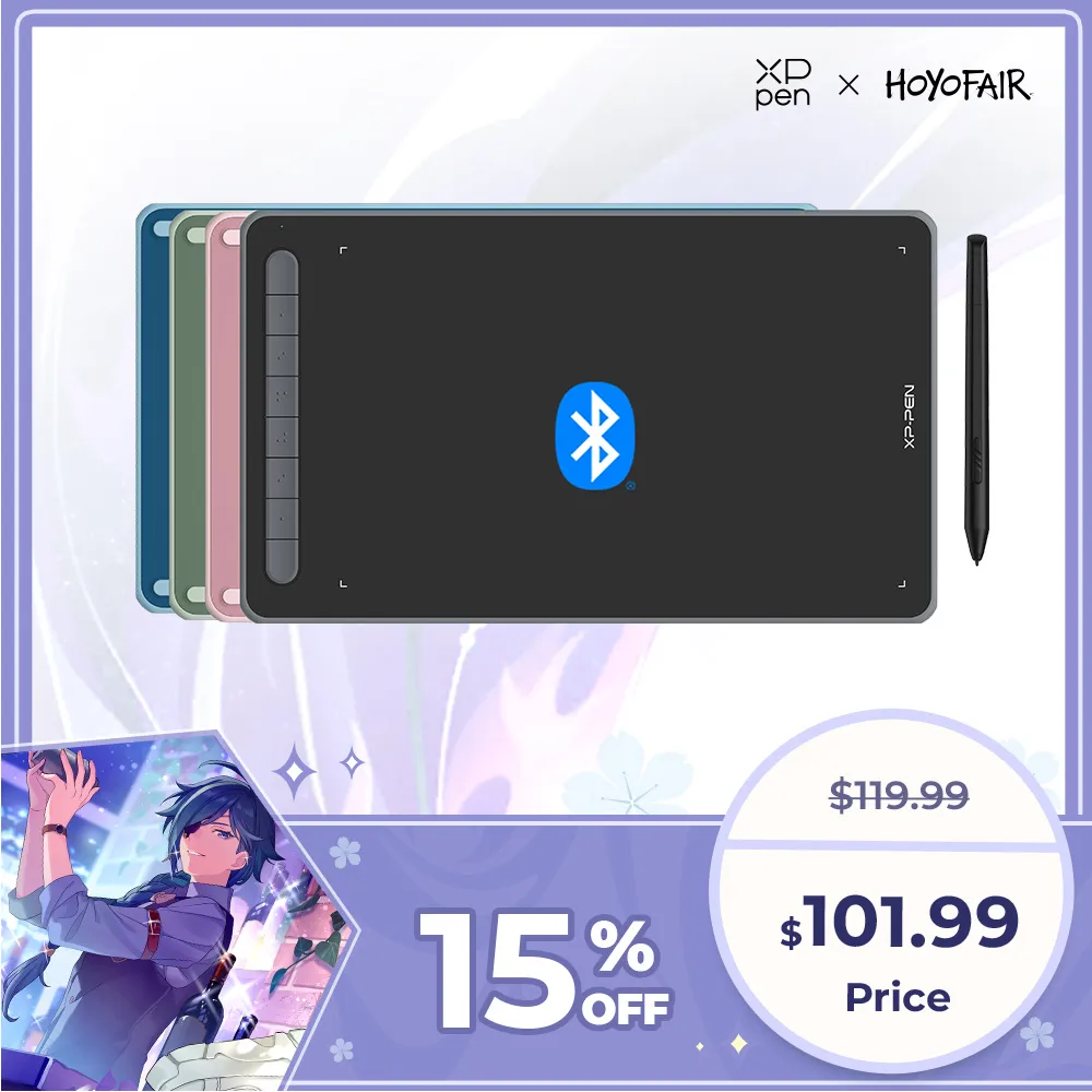 Deco LW Bluetooth Wireless Drawing tablet | XP-Pen Official Store