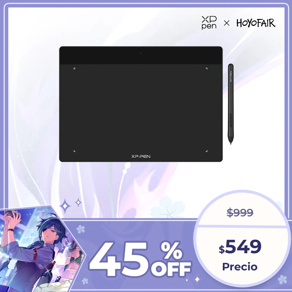 Tableta Digitalizadora XPPen Deco Fun L Graphics Drawing and Study Pad ...