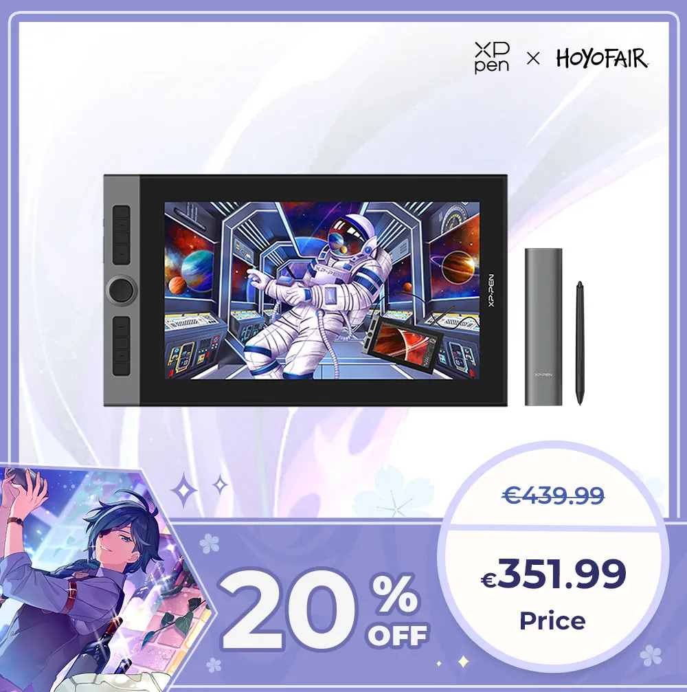 Artist Pro 16 professional screen drawing tablet | XP-Pen IE official store