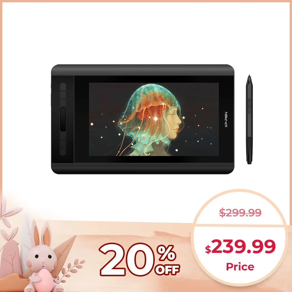 Artist 12 most affordable pen display drawing monitor | XP-Pen Australia official Store