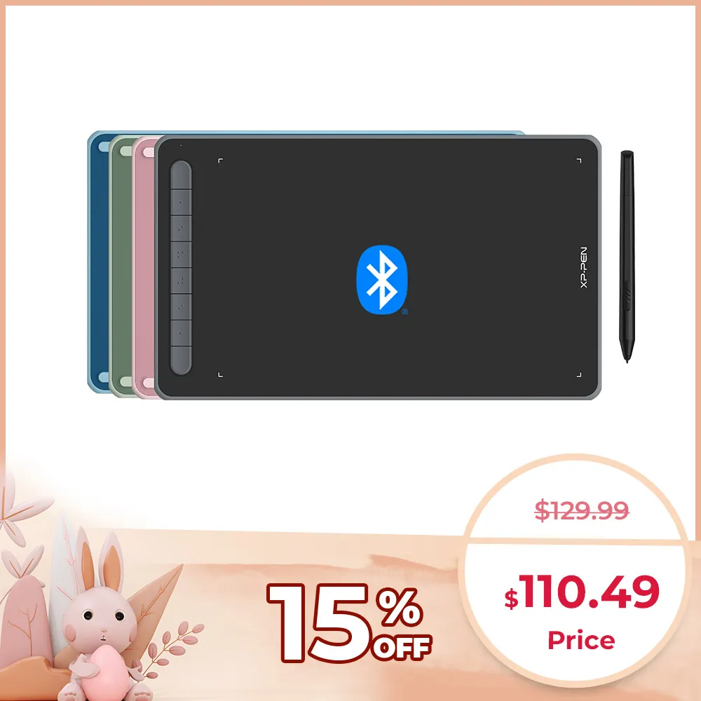 Deco LW Bluetooth Wireless Drawing tablet | XP-Pen Australia official Store