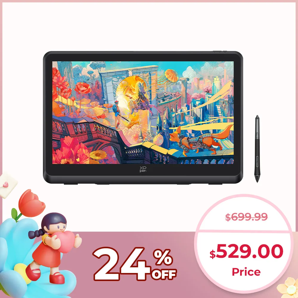 Artist 22 plus X3 digital stylus pen display drawing monitor | XP-Pen ...
