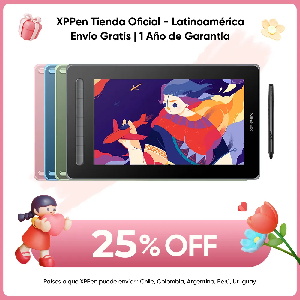 XPPen Artist 13 (2nd Gen) pantalla totalmente delgada de 13,3 pulgadas | XP-PEN Tienda Oficial Chile