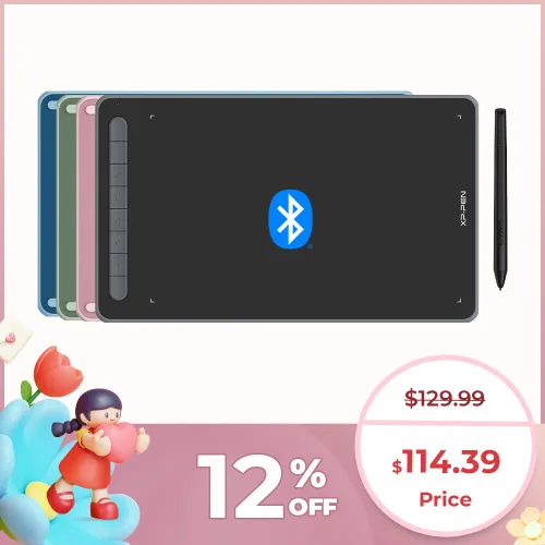 Deco LW Bluetooth Wireless Drawing tablet | XP-Pen Australia official Store