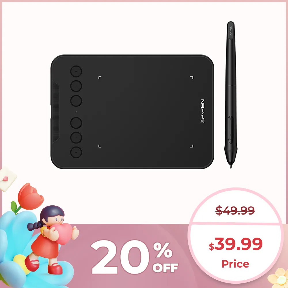 Deco mini 4 small digital drawing tablet | XP-Pen Australia official Store