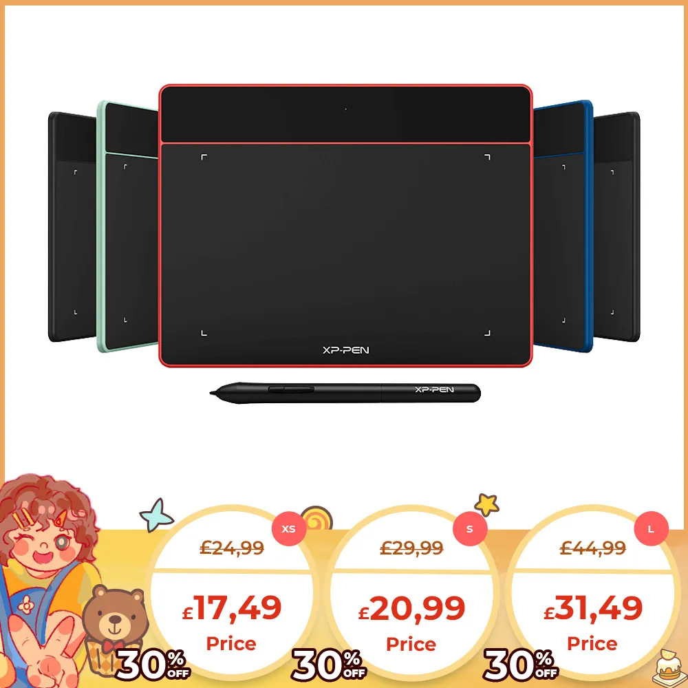 Deco Fun XS / S /L best and cheapest drawing tablet | XP-Pen UK ...