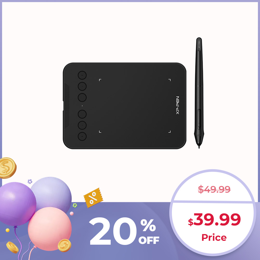 Deco mini 4 small digital drawing tablet | XP-Pen Australia official Store