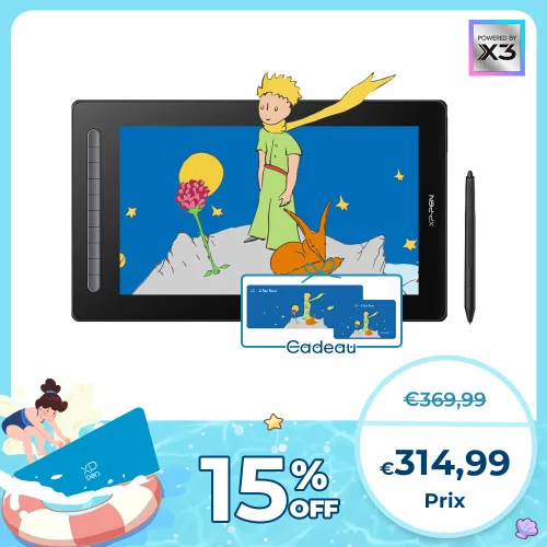 Artist 16 (2nd Gen)-Édition Le Petit Prince Tablette Graphique | XP-PEN Boutique Officielle