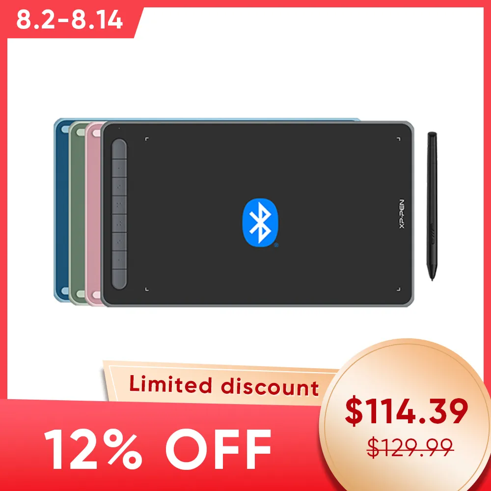 Deco LW Bluetooth Wireless Drawing tablet | XP-Pen Australia official Store