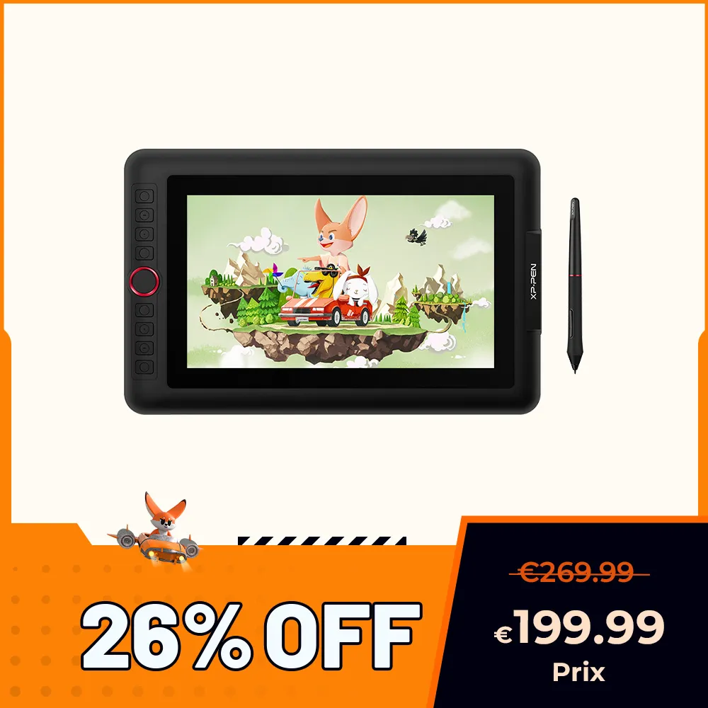 Artist 12 Pro tablette graphique avec écran intégré pas cher | XP-PEN ...