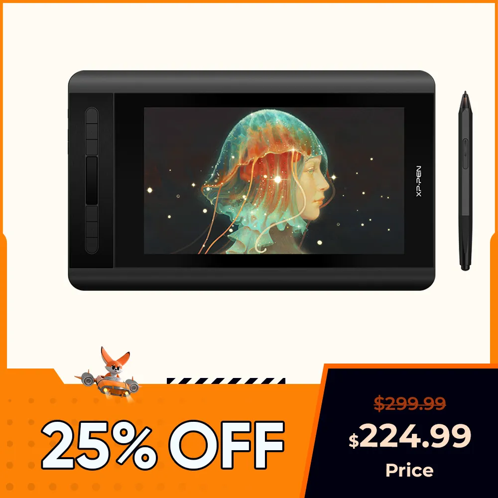 Artist 12 most affordable pen display drawing monitor | XP-Pen ...