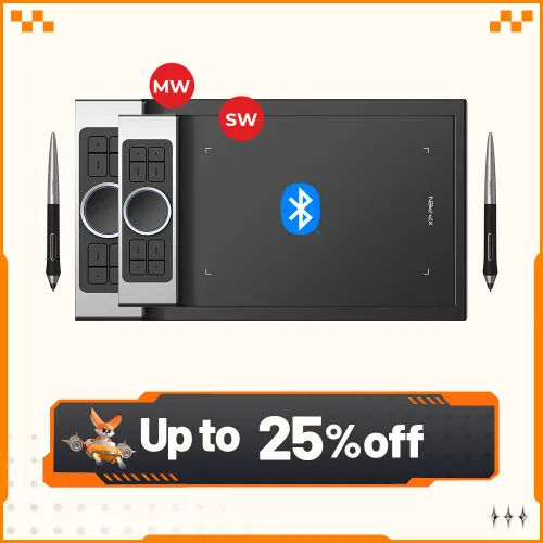 DECO PRO SW/MW Bluetooth Wireless Graphics Drawing Tablet | XP-Pen ...