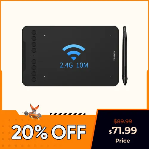 Deco mini 7 Wireless Portable Digital Art Tablet | XP-Pen Australia ...