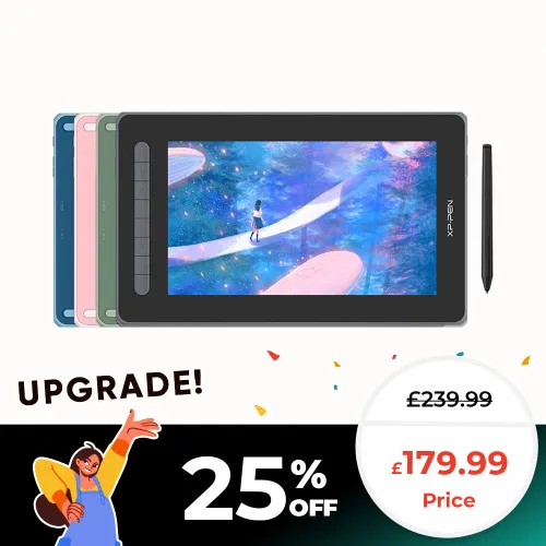 Artist 12 (2nd Gen) digital display drawing tablet | XP-Pen UK official ...