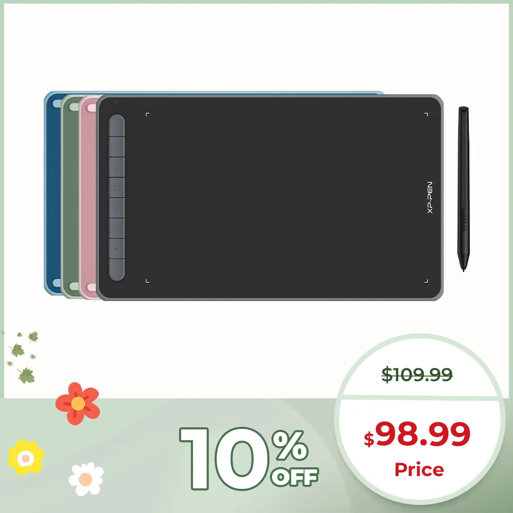 Deco L digital art drawing pad for artists | XP-Pen Australia official ...