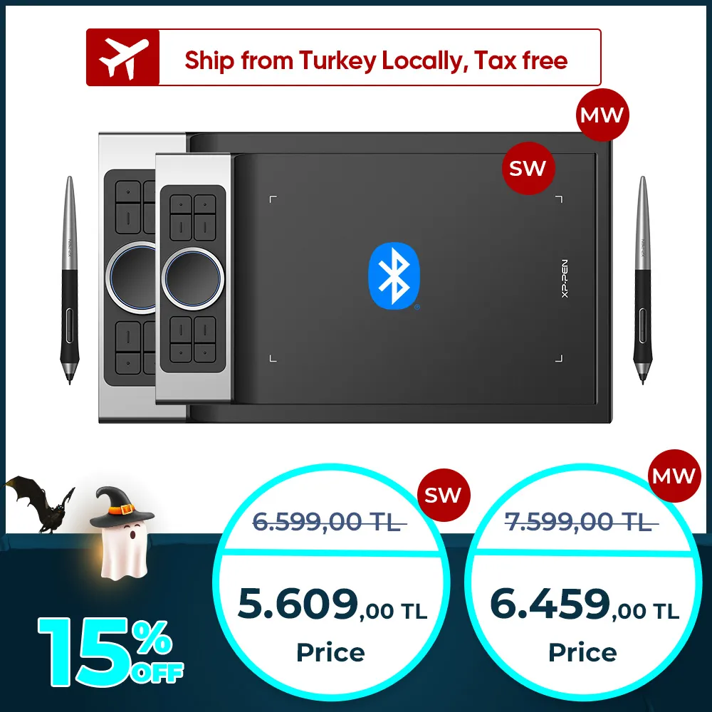 Deco Pro SW/MW Bluetooth wireless Drawing Tablet | XP-Pen official Store