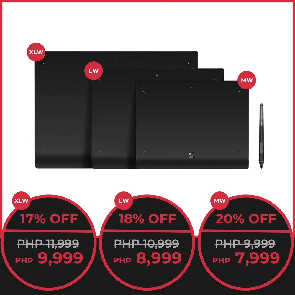Deco Pro MW / LW / XLW Gen2 -16K | XPPen Philippines Official Store