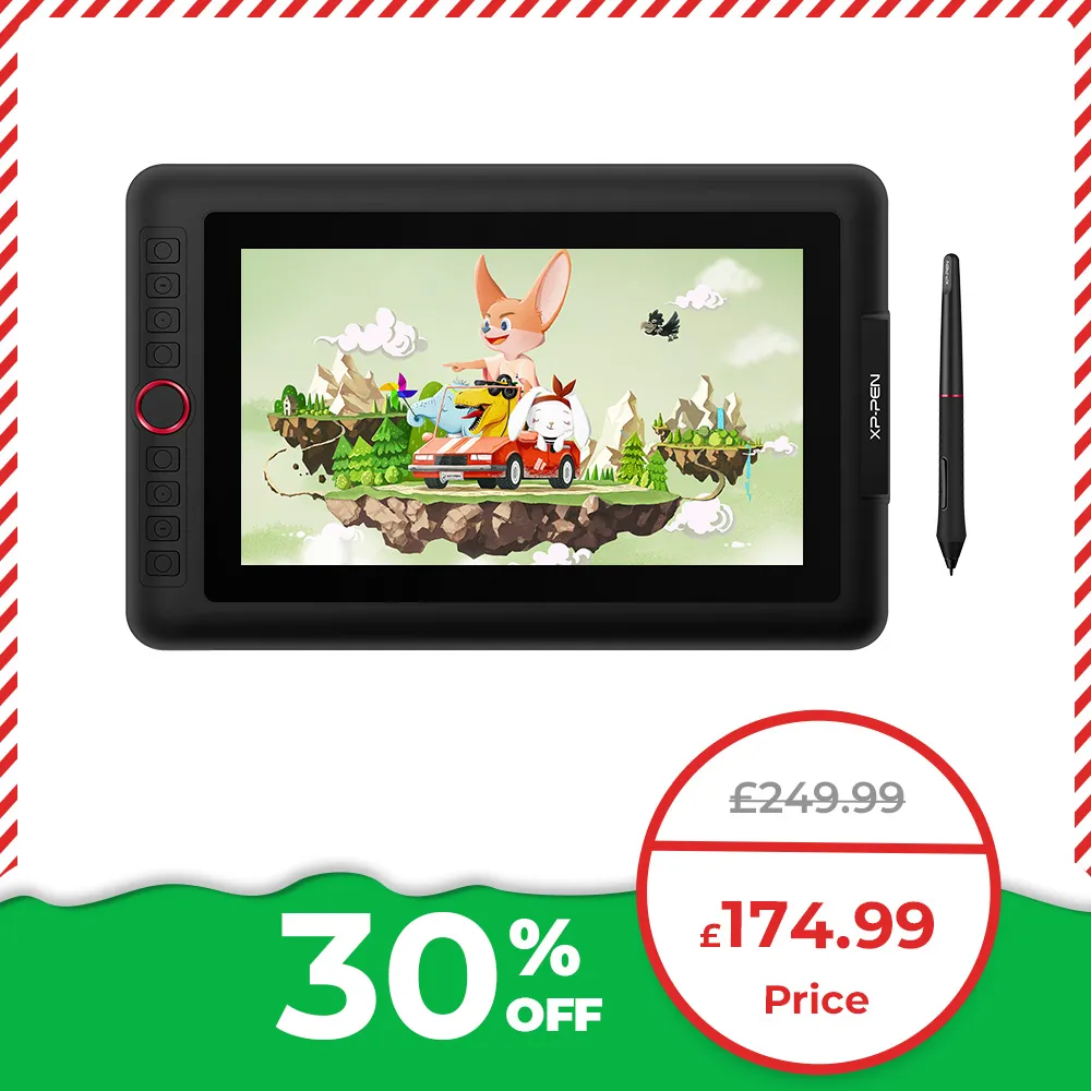 Artist 12 Pro good drawing screen for beginners | XP-Pen UK official store