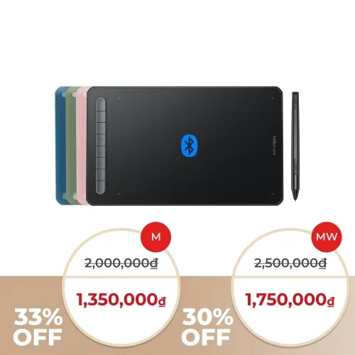 Bảng vẽ điện tử Deco M & Deco MW | XPPen VN Official Store