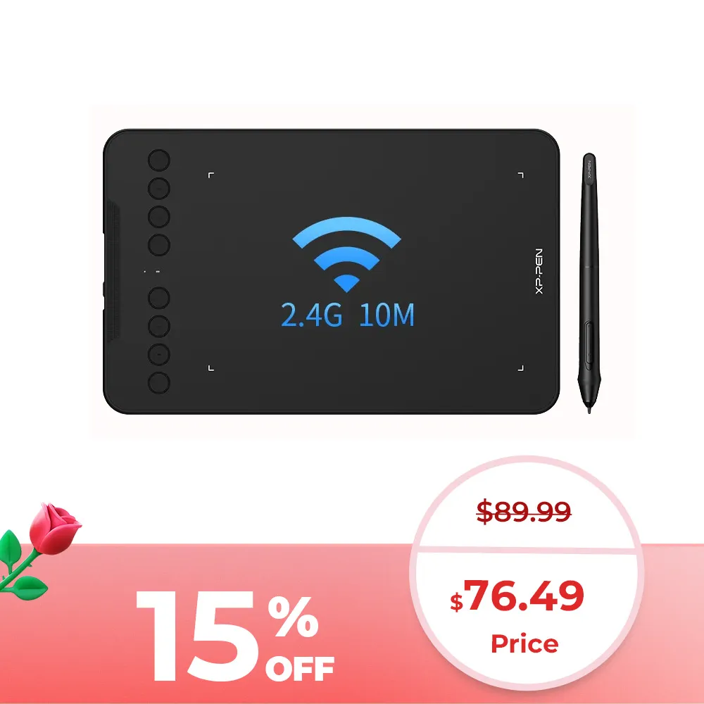 Deco mini 7 Wireless Portable Digital Art Tablet | XP-Pen Australia ...