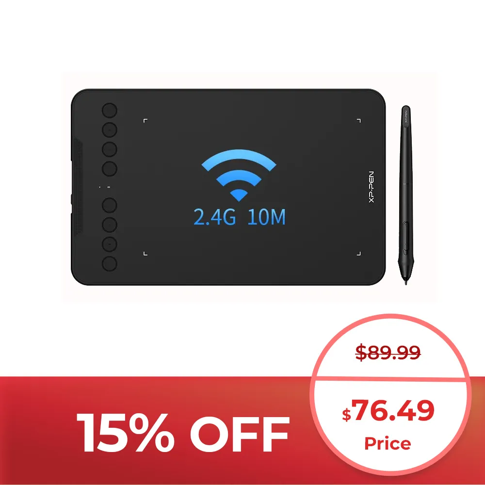 Deco mini 7 Wireless Portable Digital Art Tablet | XP-Pen Australia ...