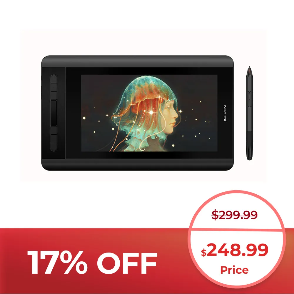 Artist 12 most affordable pen display drawing monitor | XP-Pen Australia official Store