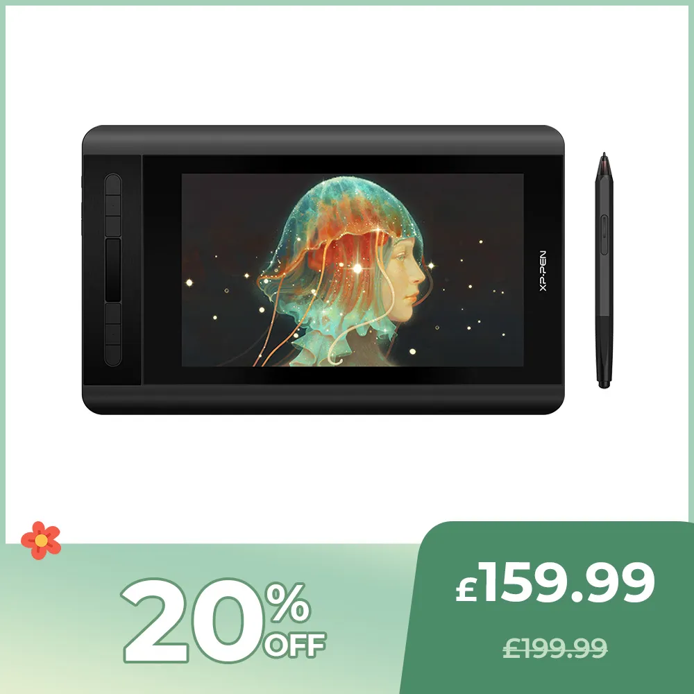 Artist 12 drawing display for beginners | XP-Pen UK official store