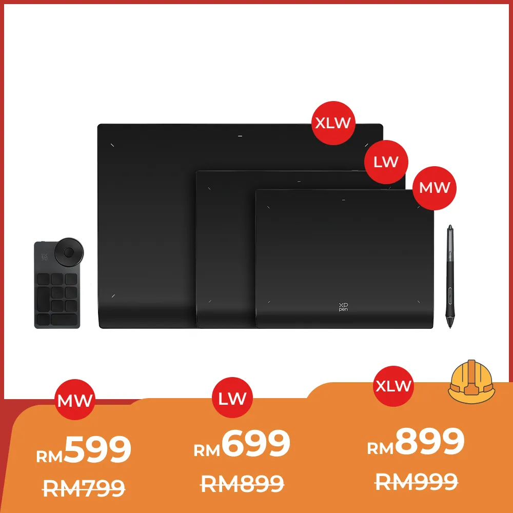 Deco Pro MW/LW/XLW gen2 Bluetooth professional art tablet | XPPEN ...