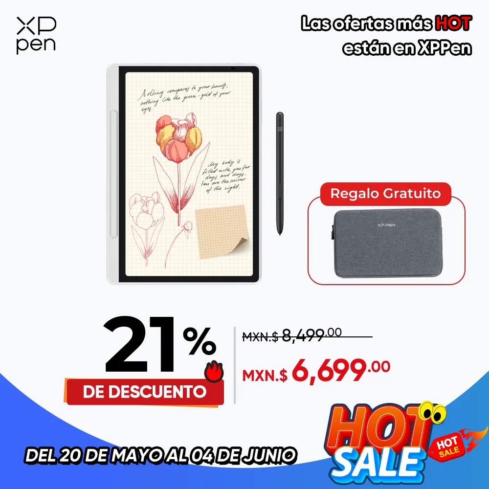 XPPen Magic Note Pad | Bloc de notas en color 3 en 1 | XPPen Tienda ...